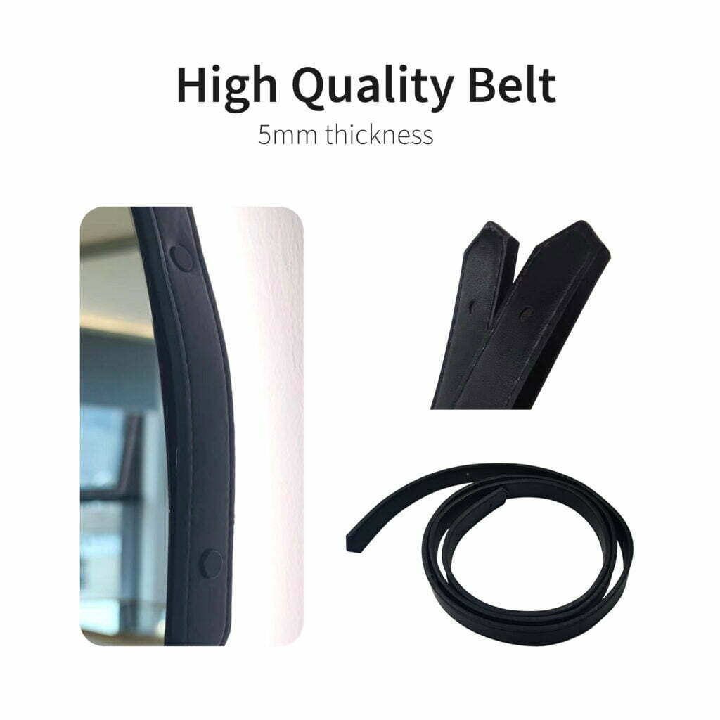 Wall Mounted Round Belt Decorative Led Touch Screen Mirror - Wholesale ...